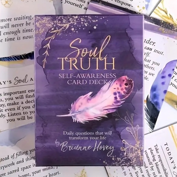Design | Soul Truth Self Awareness Cards New Inspirational Motivational ...